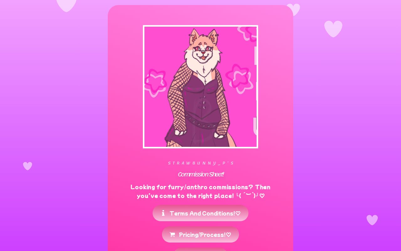 Strawbunny_P’s Commission Sheet!